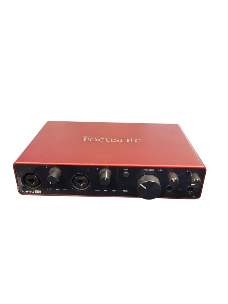 Focusrite Scarlett 8i6 3rd Gen USB Audio Interface 2019 - Present - Red ...